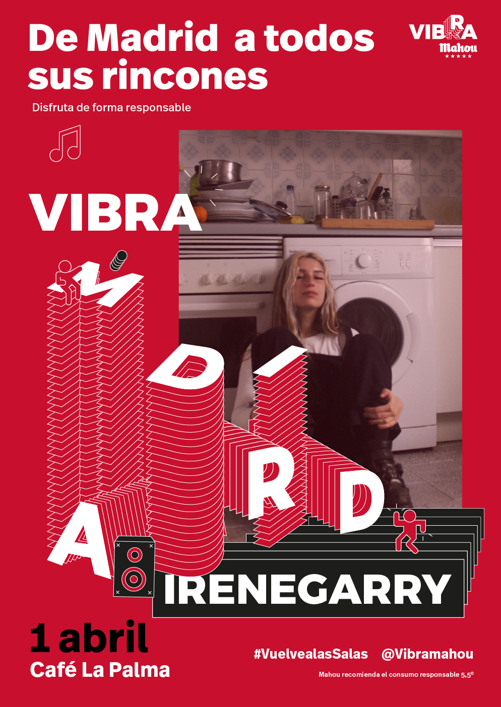 VIBRA MADRID: Irenegarry (1er pase) - Café la Palma
