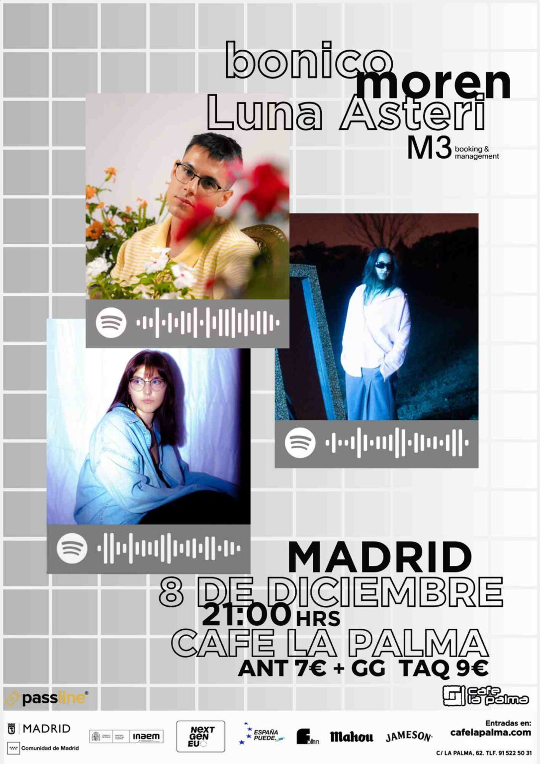 bonico + moren + LUNA ASTERI - Café la Palma