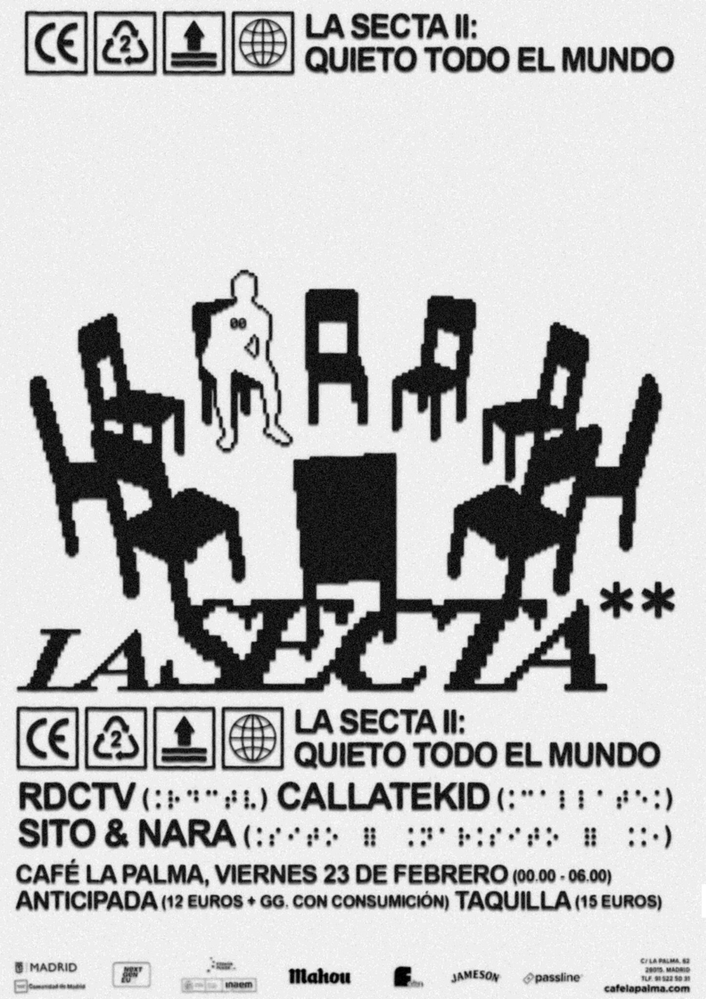 LA SECTA II: QUIETO TODO EL MUNDO - Café la Palma