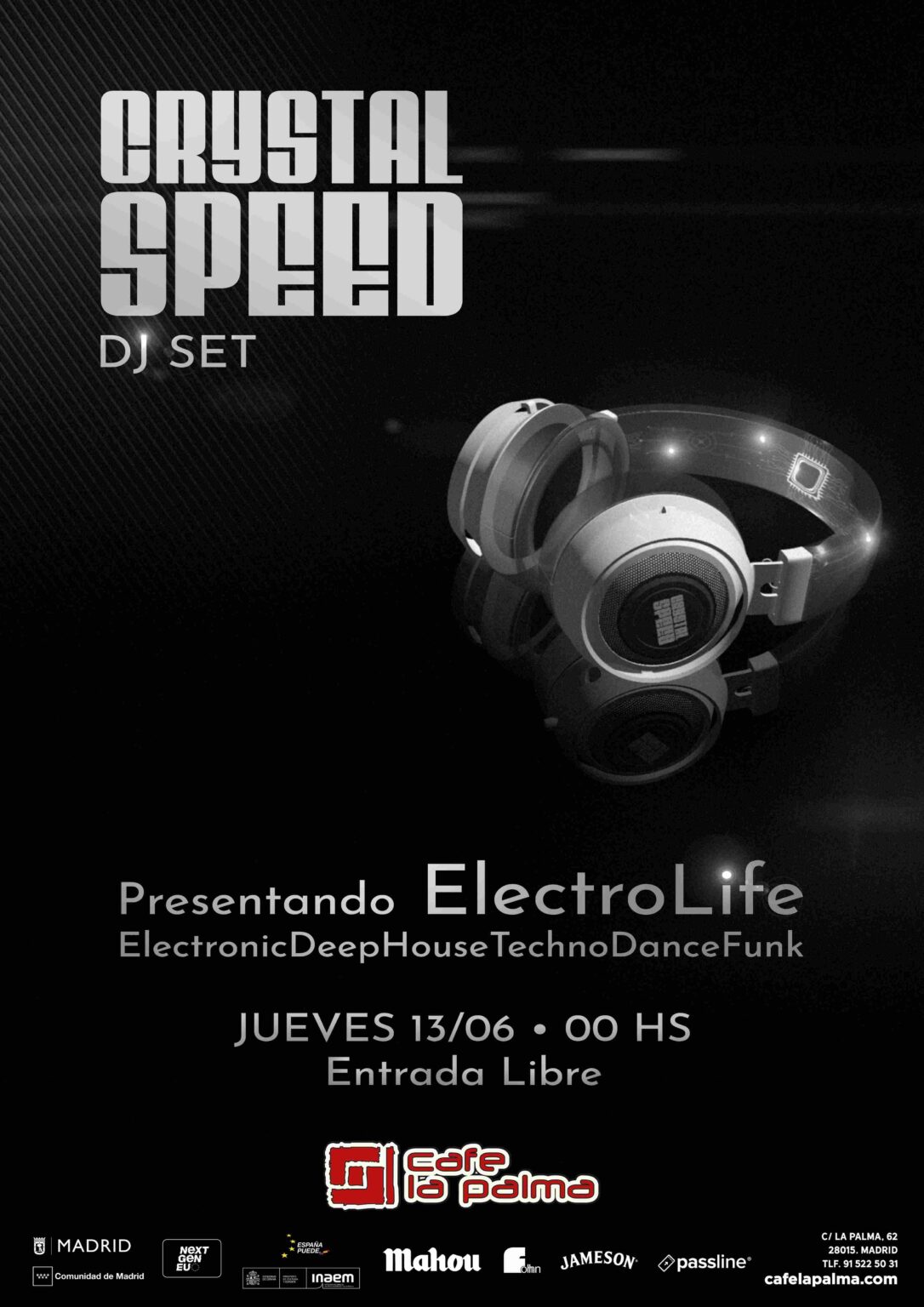 CRYSTAL SPEED - Café la Palma