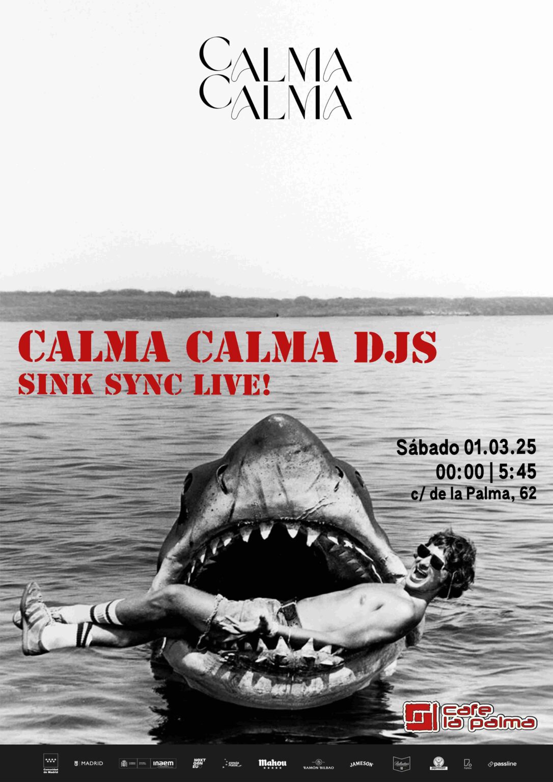 CALMA CALMA DJS + SINK SYNC LIVE! - Café la Palma